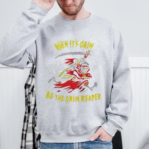 Shirts | Be The Grim Reaper Sweater Kc Chiefs Patrick Mahomes Inspired ...